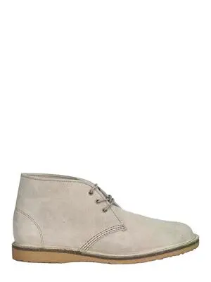 Red Wing Lace-Up Suede Boots Neutrals
