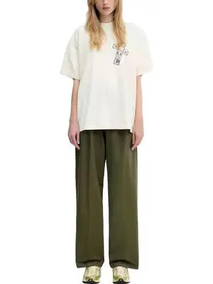 Carhartt Work In Progress Pleated Straight-leg Trousers - Green