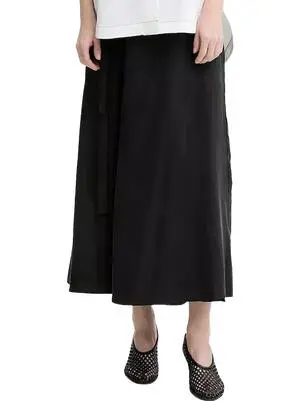 MARC O'POLO Belted A-Line Midi Skirt