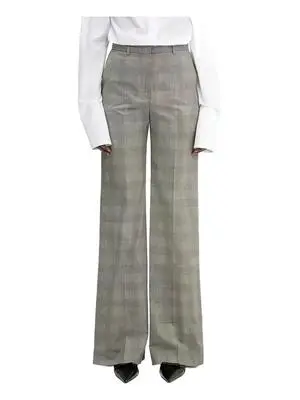 SPORTMAX Checked Trousers