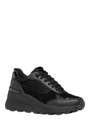 Geox Spherica High-top Sneakers - Black