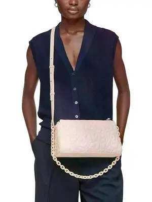 TOUS Quilted Cross-body Bag With Chain Strap - Neutrals