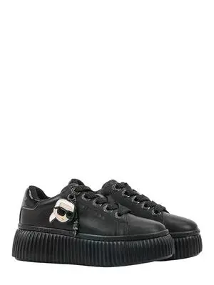 Karl Lagerfeld Ikon Nft Kreeper Sneakers - Black