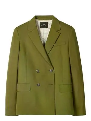 Paul Smith Double-breasted Blazer - Green