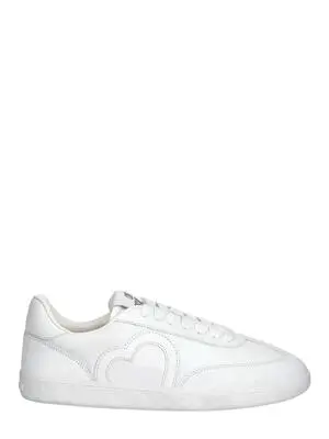 Moschino Lace-up Sneakers - White