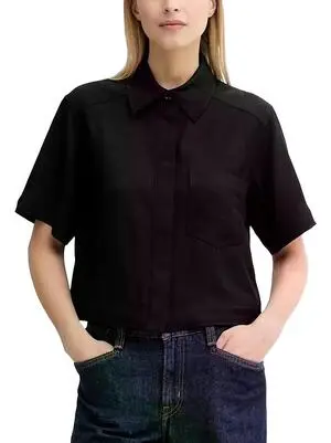 Marc O'polo Short-sleeve Shirt - Black