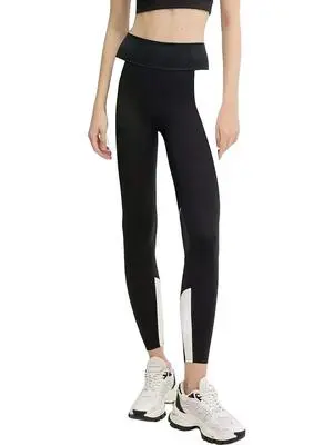 BOSS Colour-block Panelled Leggings - Black