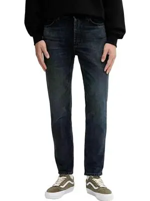 Hugo Stretch-cotton Straight Leg Jeans - Blue