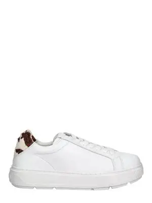 Moschino Lace-up Sneakers - White
