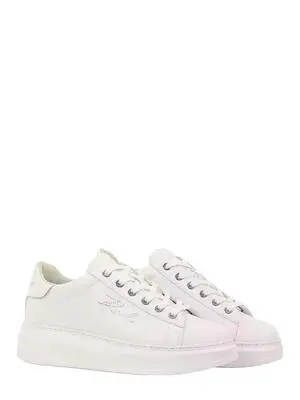 Karl Lagerfeld Rhinestone-embellished Low-top Sneakers - White