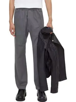 DRYKORN Elastic-waist Trousers - Grey