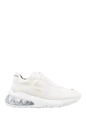 Philipp Plein Runner Velvet Trainers - White