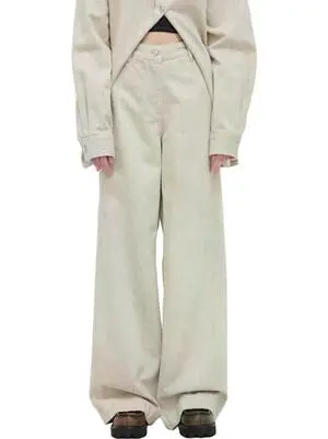 LOVECHILD Patch-pocket Trousers - Neutrals