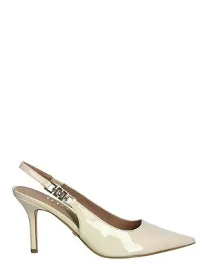 Guess 85mm Nassha Slingback Pumps - Neutrals
