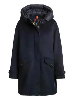 PARAJUMPERS Padded Hooded Coat - Blue