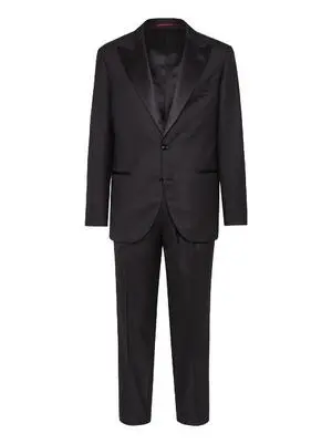 Brunello Cucinelli Tuxedo With Peak Lapel - Black