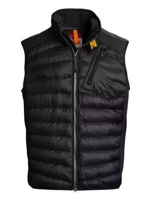 PARAJUMPERS Quilted Panelled Gilet - Black