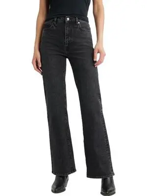 FRAME The Arrow High-waist Relaxed Bootcut Jeans - Deco