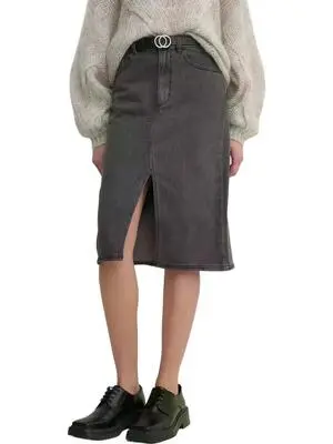 GESTUZ A-line Skirt - Grey