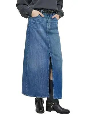 G-star Raw Viktoria Maxi Denim Skirt - Blue