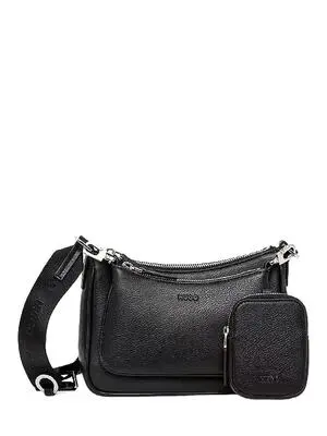 Hugo Boss Detachable-pouch Crossbody Bag - Black
