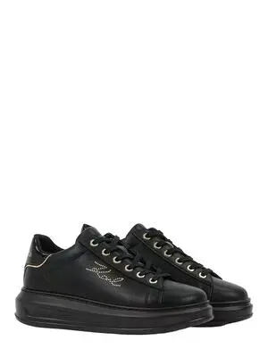 Karl Lagerfeld Kapri Logo-detail Platform Sneakers - Black