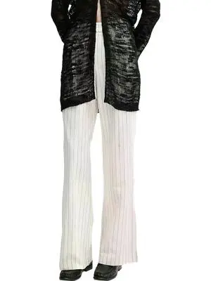 PEDRO DEL HIERRO Pinstripe Straight Leg Trousers