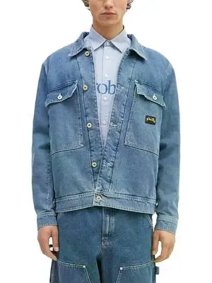 STAN RAY Flap-pocket Denim Jacket - Blue