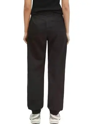 SAMSOE SAMSOE Pleated Straight-leg Trousers - Black