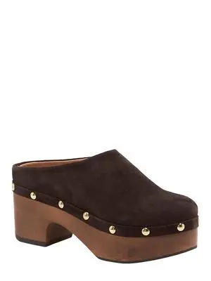 Free People Calli Studded Clogs - Weathered