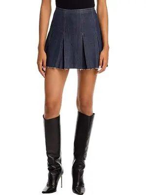 Steve Madden Joan Denim Skort - Deep Indigo