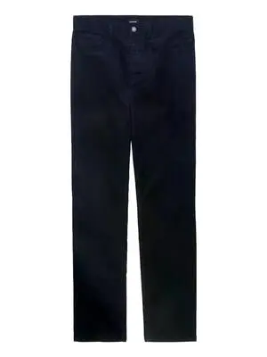 Zadig&Voltaire Straight-leg Cotton Trousers - Blue
