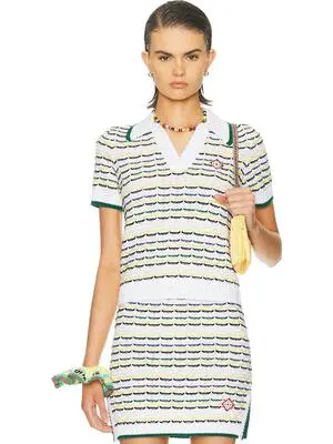 Casablanca Polo Top - Multi
