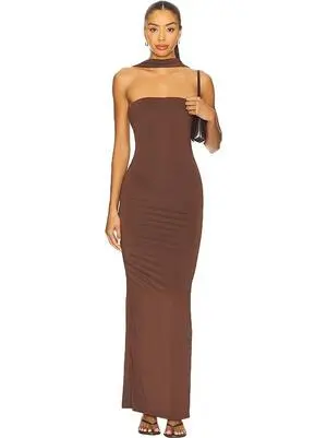 ALL THE WAYS Brissa Maxi Dress - Brown