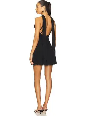MORE TO COME Jolene Mini Dress - Black