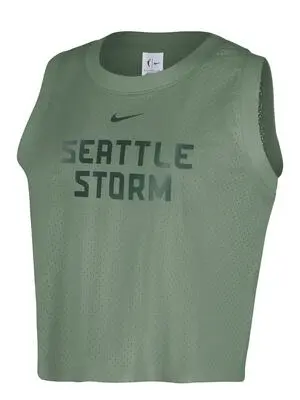 Nike Seattle Storm Wnba Mesh Tank Top - Green