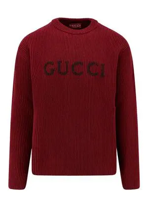 Gucci Wool And Cashmere Sweater - Red