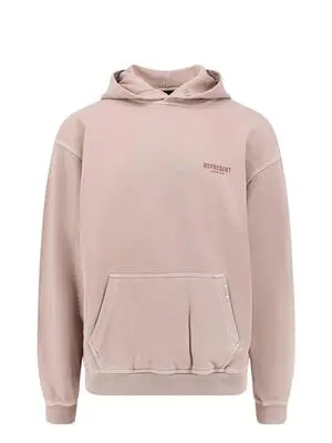 REPRESENT Owners Club Cotton Hoodie - Beige