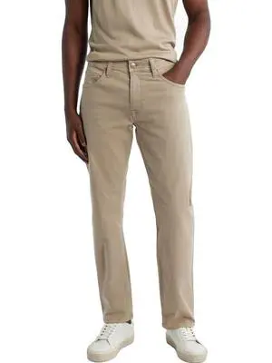 Nordstrom Slim Straight Jeans - Tan Timber