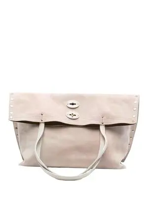 ZANELLATO A'spasso Studded Tote - Pink