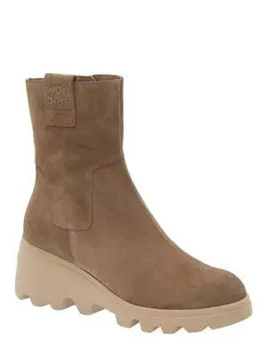 WONDERS Wedge Ankle Boots - Luxe Topo/taupe
