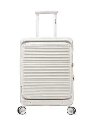 SAMSONITE Paralux Global Expandable Spinner Carry On Suitcase - Stone Grey