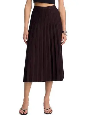 Staud Lena Midi Skirt - Earth