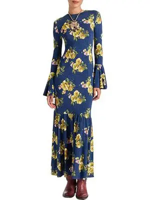 La DoubleJ Alba Dress - Riptide Midnight Blue