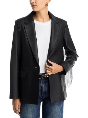 Kobi Halperin Blake Leather Jacket - Black