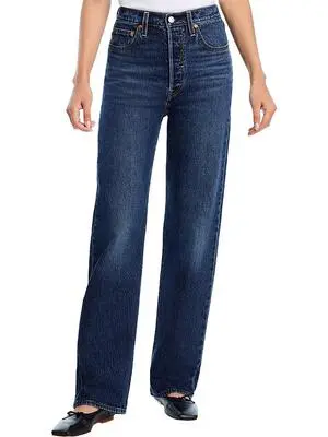 LEVI'S High-rise Straight-leg Jeans - Apply Now