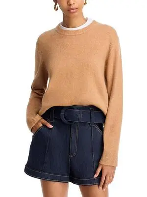 French Connection Emilia Knit Boyfriend Sweater - Camel