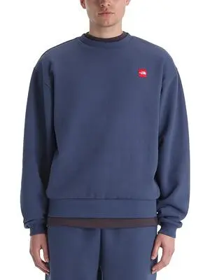 The North Face Red Box Crewneck Sweatshirt - Lunar Blue