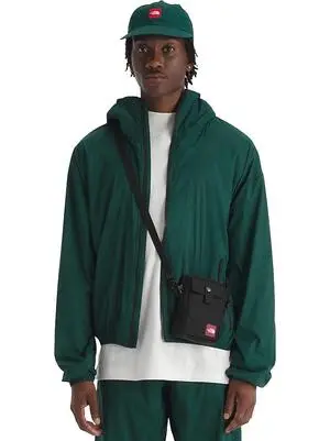 The North Face Packable Hooded Windbreaker - Hunter Green