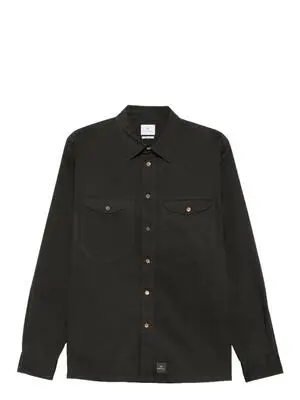Paul Smith Double-pocket Cotton-blend Shirt - Green